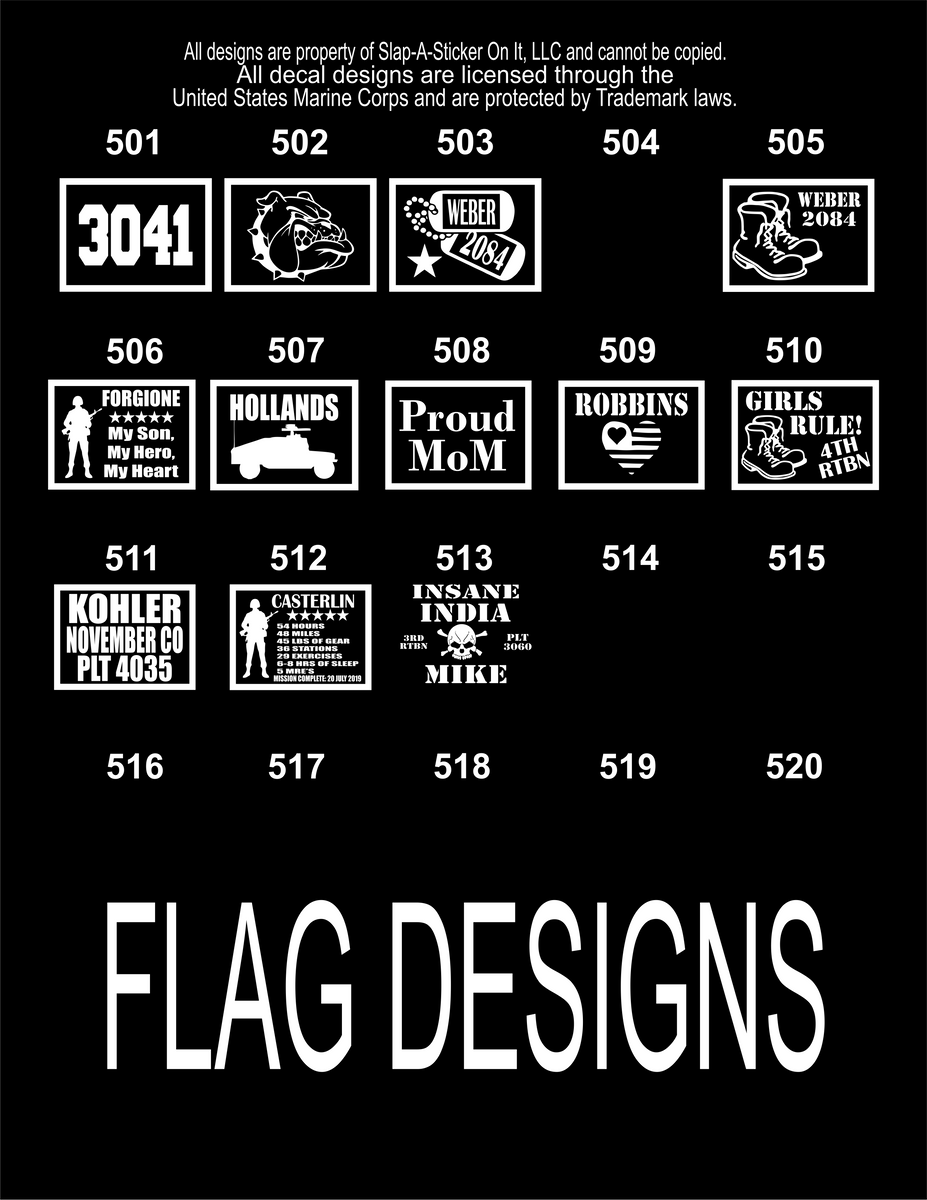 PERSONALIZED CRUCIBLE MOTIVATIONAL RUN FLAG – Slap-A-Sticker On It, LLC