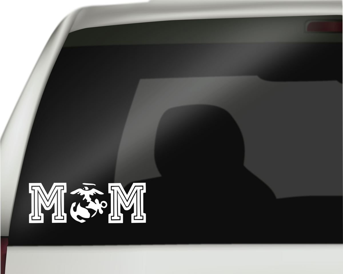 Car Decal Small - "MOM/DAD" 407 – Slap-A-Sticker On It, LLC